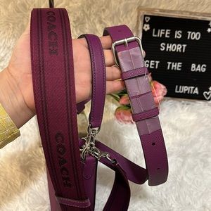 Coach | Bags | Coach Hobo Crossbody Deep Plum | Poshmark